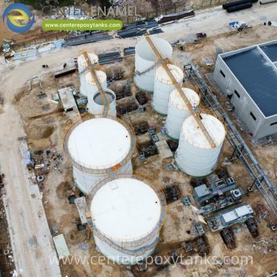 China Bolted Steel Water Tanks as Grain Storage Silo: Protects agricultural harvests from moisture, pests, and environmental degradation. for sale