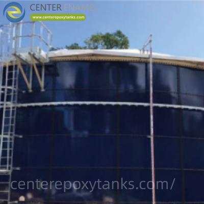 China Bolted Steel Tanks as Cement Silo Tanks: Designed to withstand the significant weight and abrasive nature of bulk cement. for sale