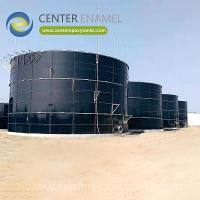 China Bolted Steel Tanks as a Methane Digester Tank: Specifically sealed to optimize the production and capture of methane gas. for sale
