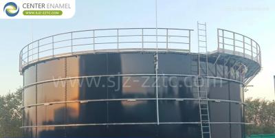China Leading Anaerobic Solutions and GFS Tanks for Thailand Chicken Manure Biogas Project for sale