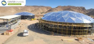 China ​Advanced Containment for Saline Water: GFS Bolted Storage Tanks for sale