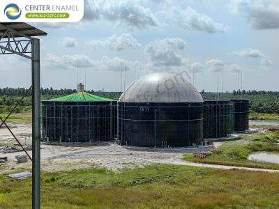 China How an EPC Supplier Delivers Sugarcane Bagasse to Biogas Using GFS Tanks in Brazil for sale