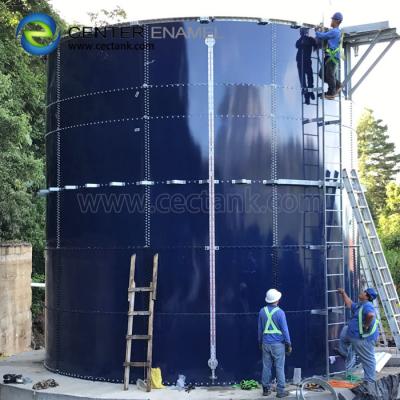 Easy Assemble Glass Fused To Steel Liquid Storage Tanks 20 M3 To 20000 M3 Capactiy