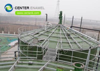 China 18000m3 Glass Lined Steel CSTR Tanks For Biogas Projects for sale