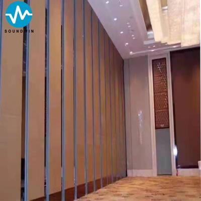 China Soundproof Folding Partition And Sliding Walls Operable Door For Hotel Banquet Hall for sale