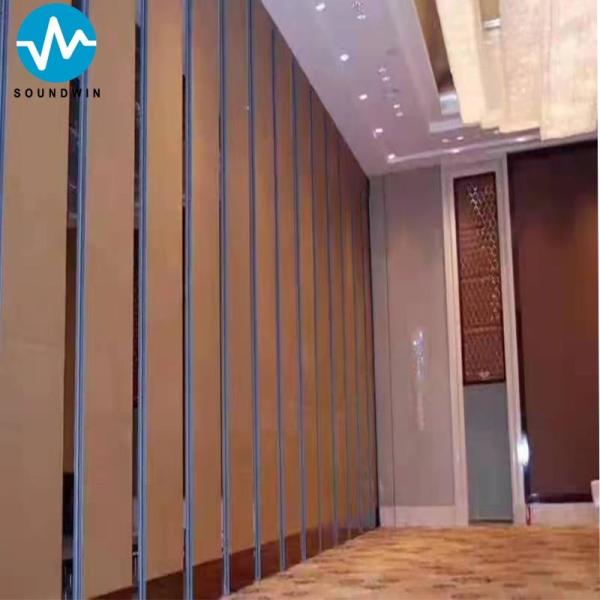 Quality Soundproof Folding Partition And Sliding Walls Operable Door For Hotel Banquet Hall  for sale