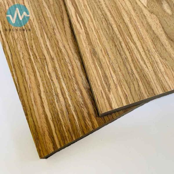 Quality High grade microperforated soundproofing panel solid wood create a comfortable for sale