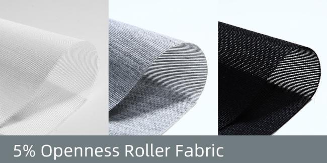 Polyester PVC Openness 4% Roller Blind Fabric Sunshade Solar Screen Sunscreen Fabric 5