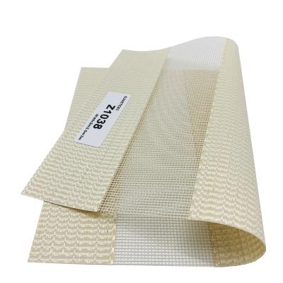 China Z1041  Weaving Roller Blind Sunscreen Zebra Fabric 2009 251 EC for sale