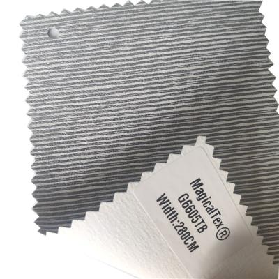 China 340gsm Fireproof Blackout Roller Blinds Fabric White Coating for sale