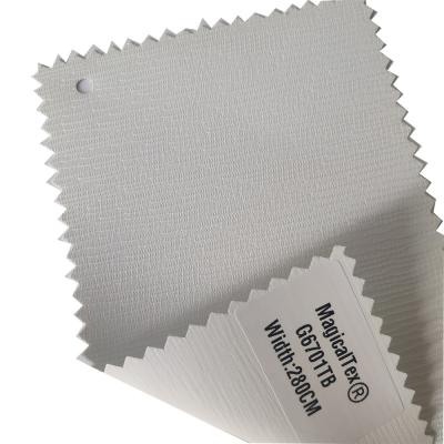 China Roman Venetian Roller Window Blinds Blackout Fabric 350gsm for sale
