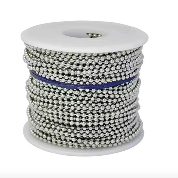 French Window Roller Blinds Components Roller Blind Chain 1mm 1.2mm 1.5mm