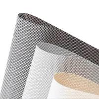 China 1% Openness Plain Weaving Fiberglass Sunscreen Fabric Fireproof for sale