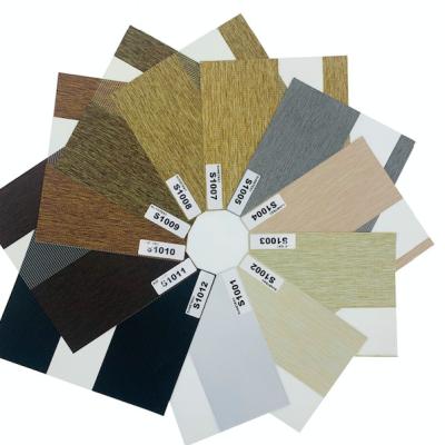 China Textile Persiana Blackout Zebra Blinds Fabric Electric Bead Rope Upper And Lower for sale