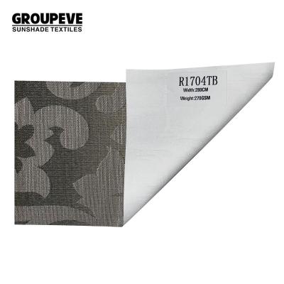 China Windows 100% Polyester Roman Blinds Fabric 100% Blackout for sale