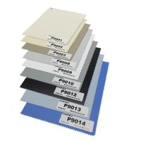 China 100% Blackout Solid Color Roller Blinds Fabrics For Window Blinds Window Decor for sale