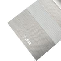China 3m Width 100% Polyester Translucent Double Layer Roller Blinds Fabric For Home Decoration for sale