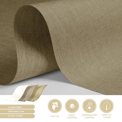 China 100% Polyester Waterproof Roller Blinds Fabric 2.8m Wide 140gsm for sale