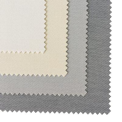 China Popular Style 1% Openness Solar Screen Blinds Fabrics for Custom Window Shades for sale