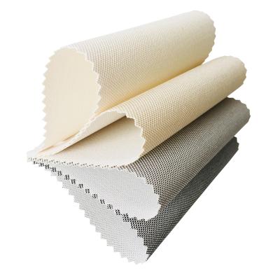 China Popular Style 1% Openness Solar Screen Blinds Fabrics for Custom Window Shades for sale