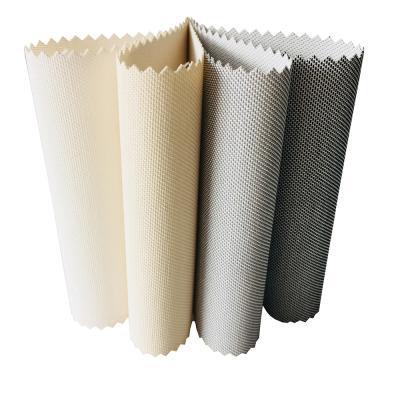 China Popular Style 1% Openness Solar Screen Blinds Fabrics for Custom Window Shades for sale