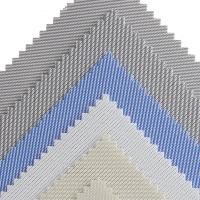 China Eco-Friendly Customizable Light Filtering Polyester Sunscreen Fabric for Roller Blinds for sale