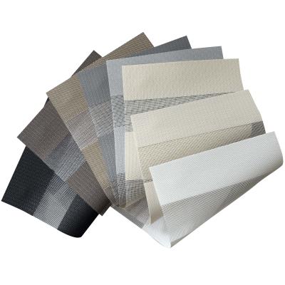 China Wholesale Black Yarn Zebra Blind Fabric Roll For Roller Blinds for sale
