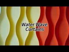100% Polyester Translucent 127mm Vertical Blinds Fabrics For Window Home Decoration