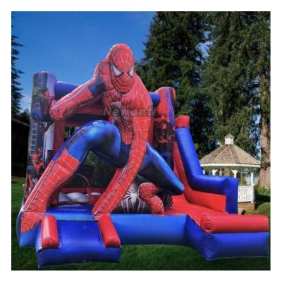 Cina Unisex Commercial Fun Bounce House Spider Man Castello gonfiabile per bambini Festa Salto in vendita