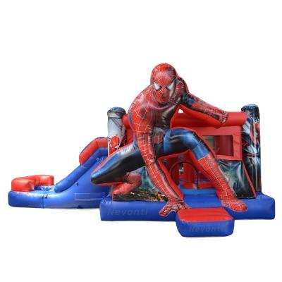 Cina Unisex Commercial Fun Bounce House Spider Man Castello gonfiabile per bambini Festa Salto in vendita