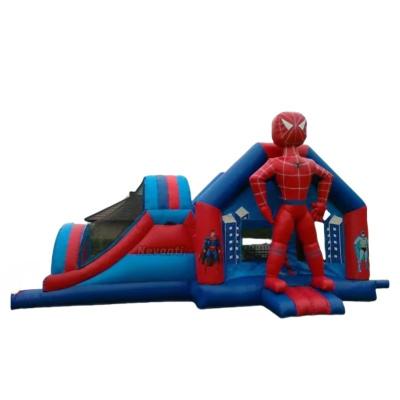 Cina Unisex Commercial Fun Bounce House Spider Man Castello gonfiabile per bambini Festa Salto in vendita
