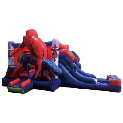 Cina Unisex Commercial Fun Bounce House Spider Man Castello gonfiabile per bambini Festa Salto in vendita