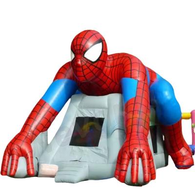 Cina Unisex Commercial Fun Bounce House Spider Man Castello gonfiabile per bambini Festa Salto in vendita
