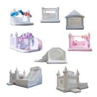 Quality 2024 Customization White Jumping Castle Inflatable Jumper Bounce for Unisex for sale