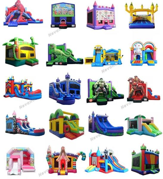 Quality CE Blower Included Mini White Bouncer Inflatable Jumping Castle for Party Rental for sale