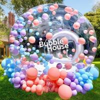 China Experience Fun with Inflatable Balloons Bubble Bounce House for sale