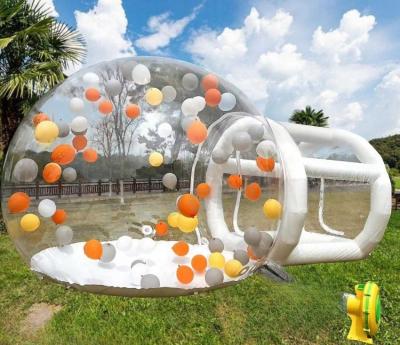 Cina Kit di riparazione e accessori inclusi 4m Casa a bolle gonfiabile trasparente per 14 anni in vendita