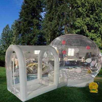 China Dimensão personalizada Casa de bolhas Casa de tenda inflável projetada para 14 anos até a faixa etária à venda