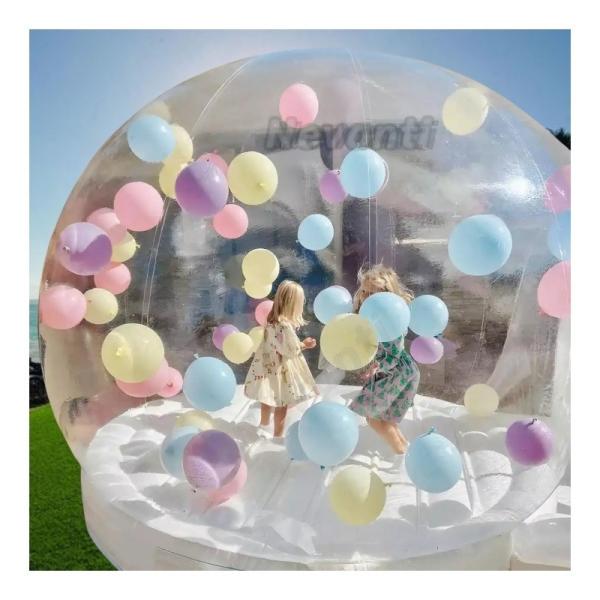 Customized Logo Bubble Bounce House Balloons in Clear Crystal Inflatable Dome Bubble Tent