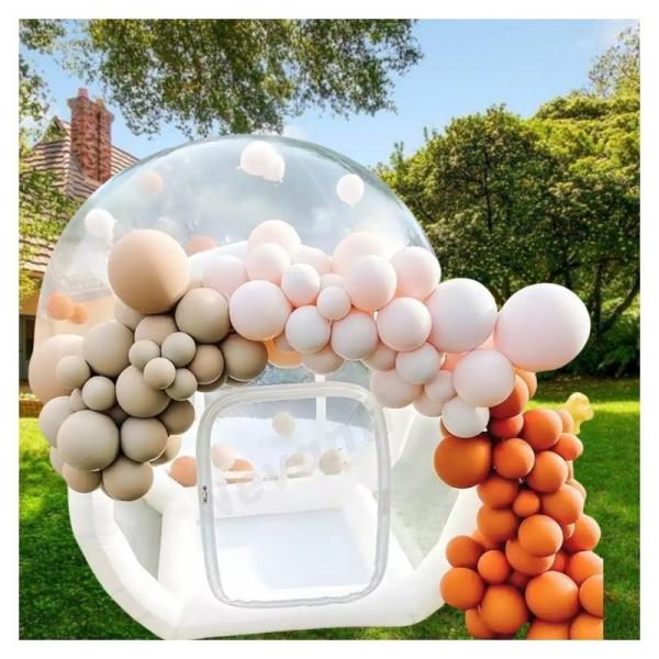 Customized Logo Bubble Bounce House Balloons in Clear Crystal Inflatable Dome Bubble Tent