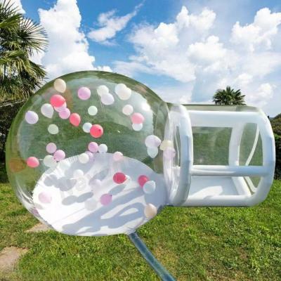 China D Group PVC Inflatable Bubble Balloons House for Kids Party in Clear Crystal Igloo Dome for sale