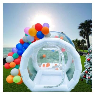 China D Group PVC Inflatable Bubble Balloons House for Kids Party in Clear Crystal Igloo Dome for sale