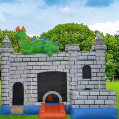 China Castle Water Inflatable Balloon Bounce House 2024 Innovatie voor Custom Logo Printed Te koop