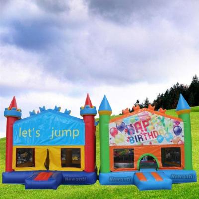 China Castle Water Inflatable Balloon Bounce House 2024 Innovatie voor Custom Logo Printed Te koop