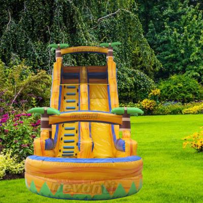Cina Parco scivolo gonfiabile all'aria aperta con trampolino e castello a balzo in vendita