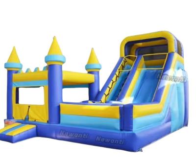 Cina Casa gonfiabile gigante con slide combo altamente resistente certificata CE/EN71/EN14960 in vendita
