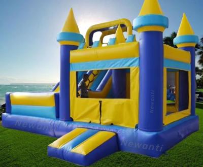 Cina Casa gonfiabile gigante con slide combo altamente resistente certificata CE/EN71/EN14960 in vendita