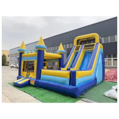Cina Casa gonfiabile gigante con slide combo altamente resistente certificata CE/EN71/EN14960 in vendita