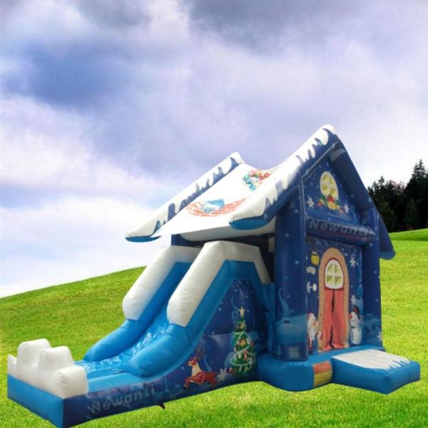 Modern Inflatable Mario Castle Commercial Bounce House with Bag Accessory