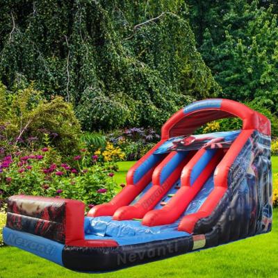Cina Dimensioni personalizzate Bouncer gonfiabile in PVC Sirena scivolo d'acqua rosa per il divertimento all'aria aperta in vendita